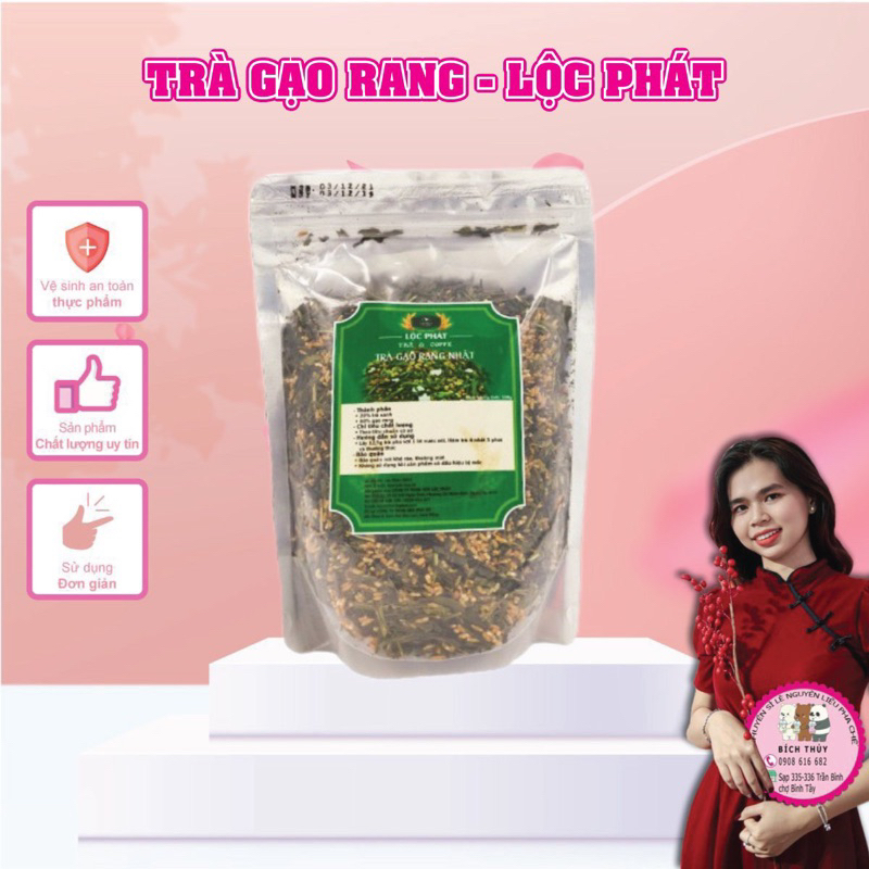 Nhat Loc Phat roasted rice tea 500g | Shopee Singapore