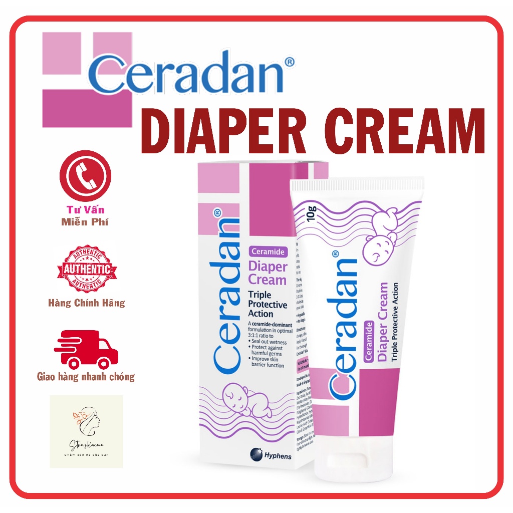 Cera Ve Baby Helan Linea Bimbi Bio Diaper Rash Cream - 50 Fl Oz With ...