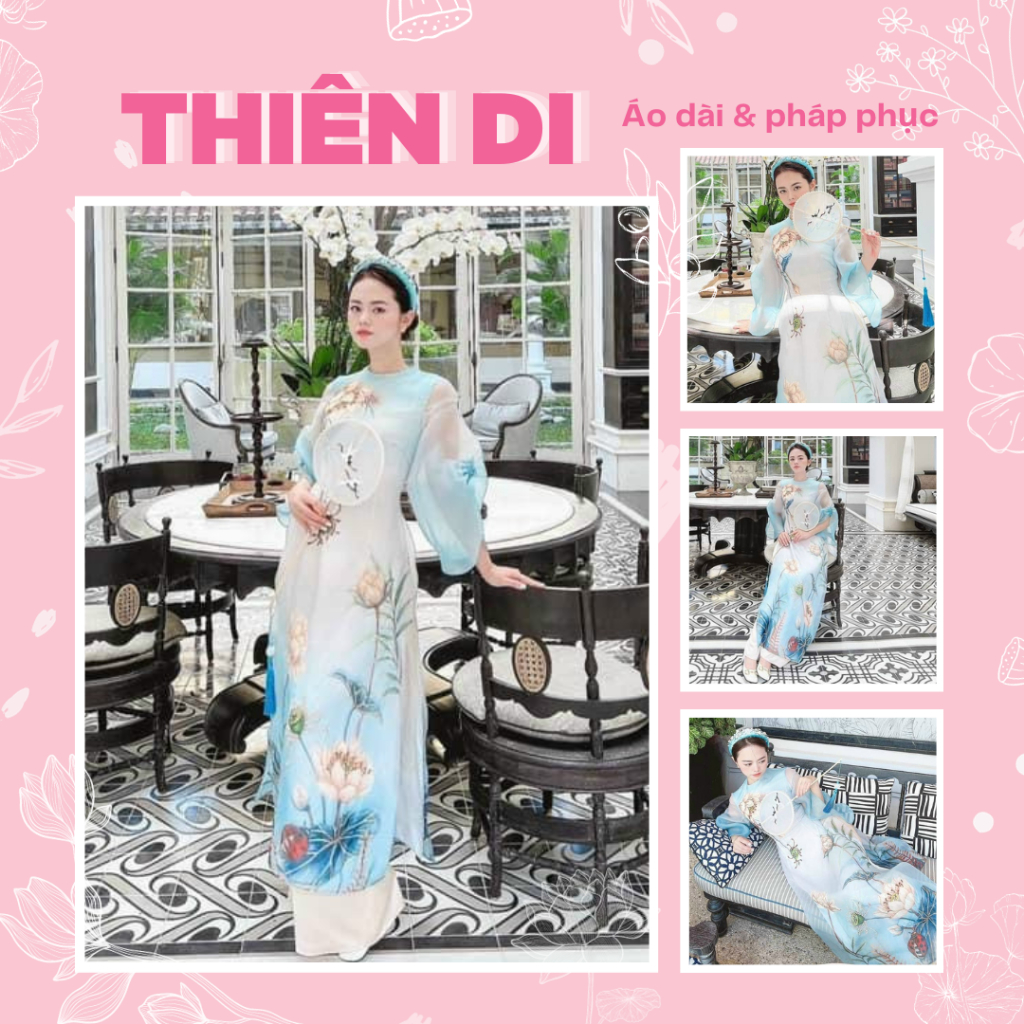 New2024 - Innovative women's Ao Dai in Tu Photo 4-Piece Ao Dai with ... New2024 - Innovative women's Ao Dai in Tu Photo 4-Piece Ao Dai with ...