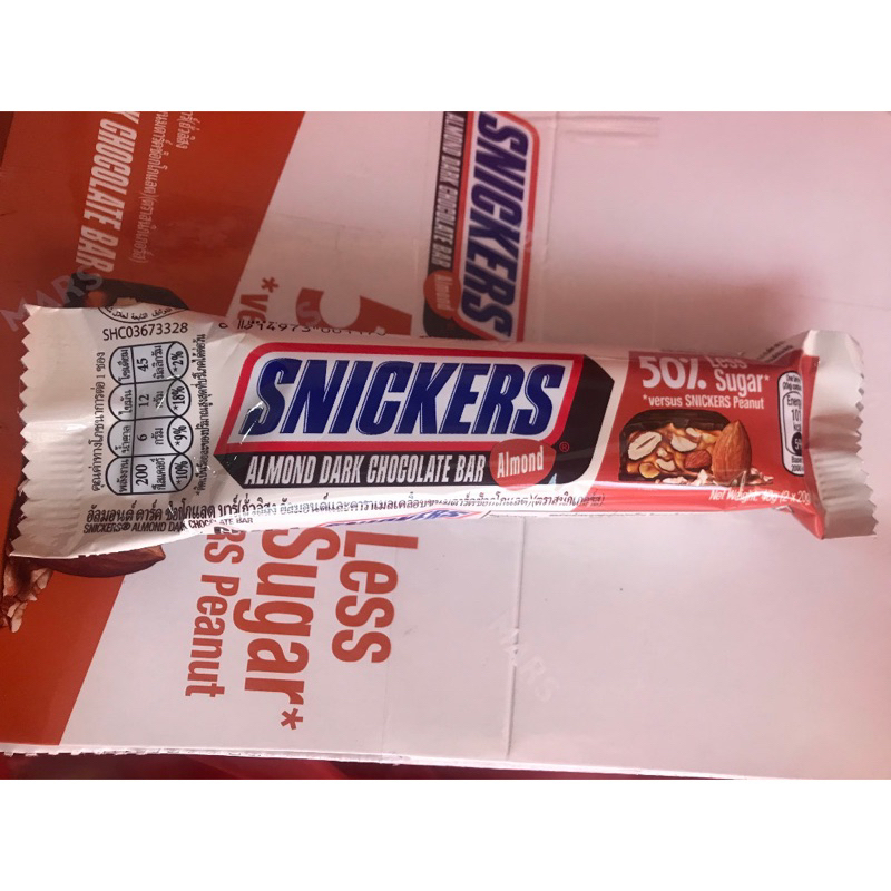 Snickers Chocolate Almond Dark Chocolate Bar 40g - available in HCM | Shopee Singapore