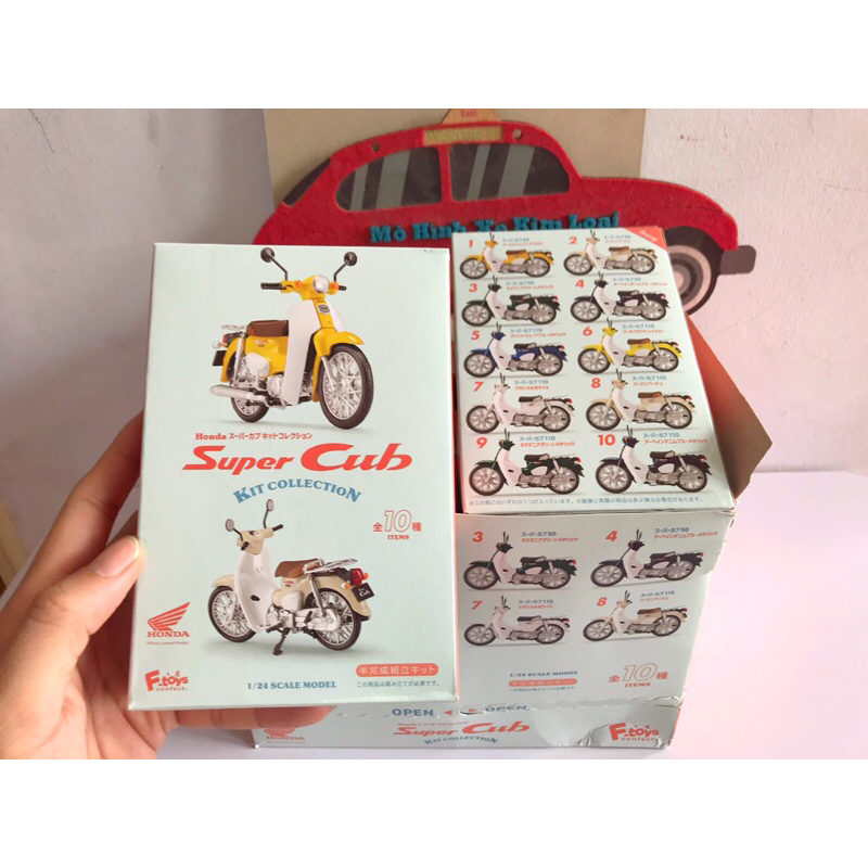 Genuine Ftoys Honda Cub car model (1/24 scale) | Shopee Singapore