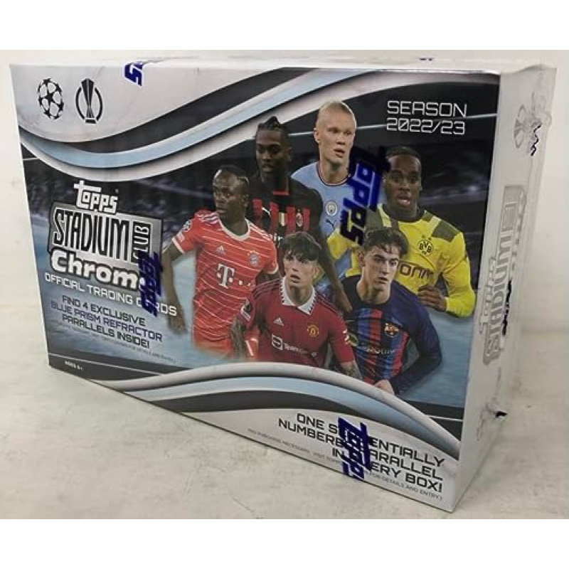 Topps STADIUM CHROME UCL BOX soccer card BOX (NEW PRODUCT) | Shopee ...