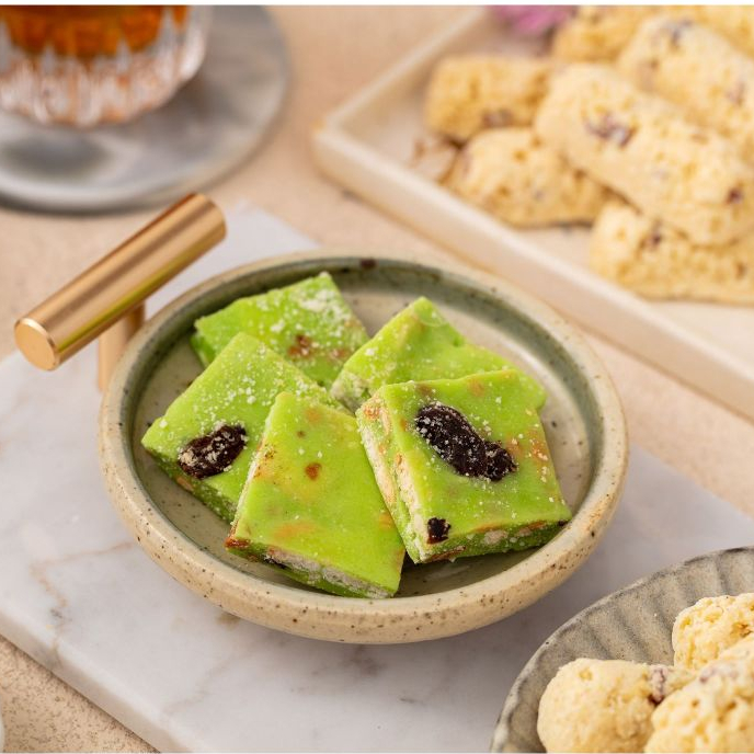 Traditional milk nougat_matcha flavor box 240g | Shopee Singapore