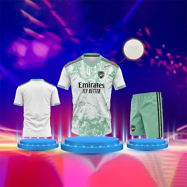 Arsenal Club HD Football Kit - (Korean Sesame Fabric) | Shopee Singapore