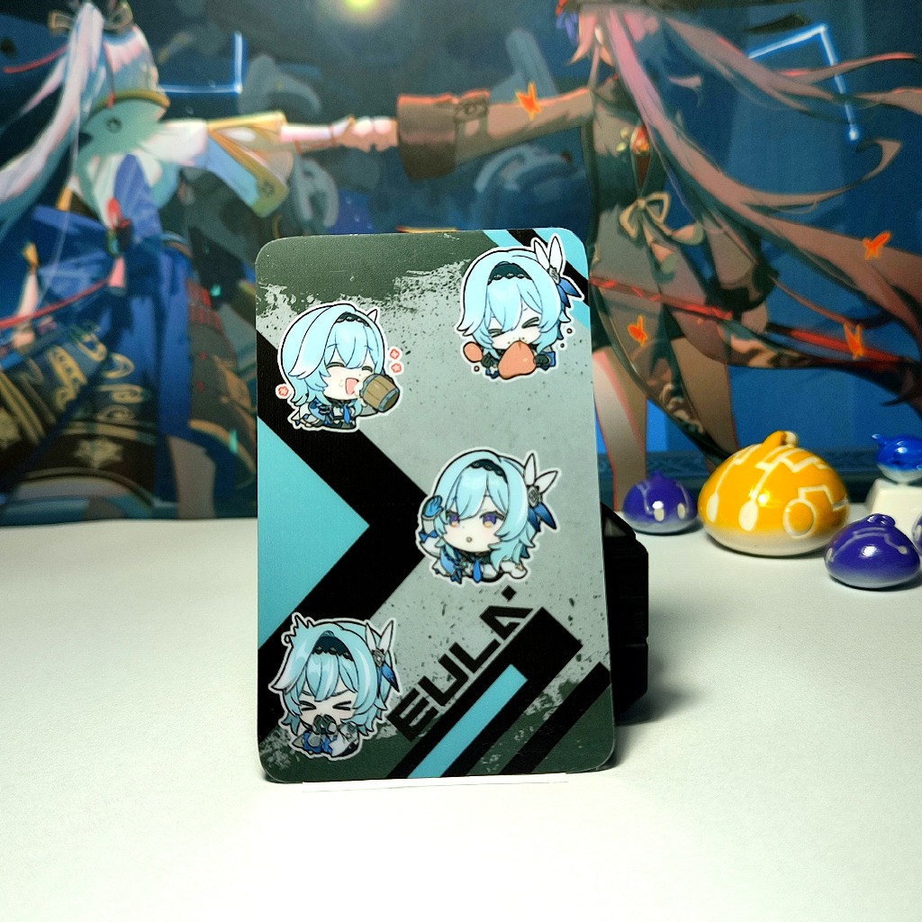Genshin IMPACT | Hard plastic Card, PVC Card with rounded corners - 2 ...