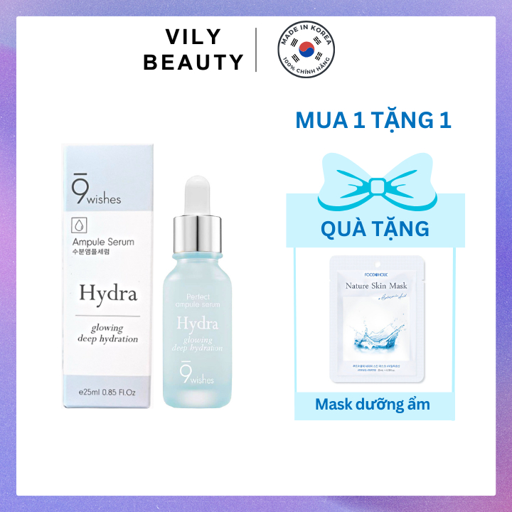 [Bill Han] Genuine 9wishes Perfect Ampoule Serum | Shopee Singapore