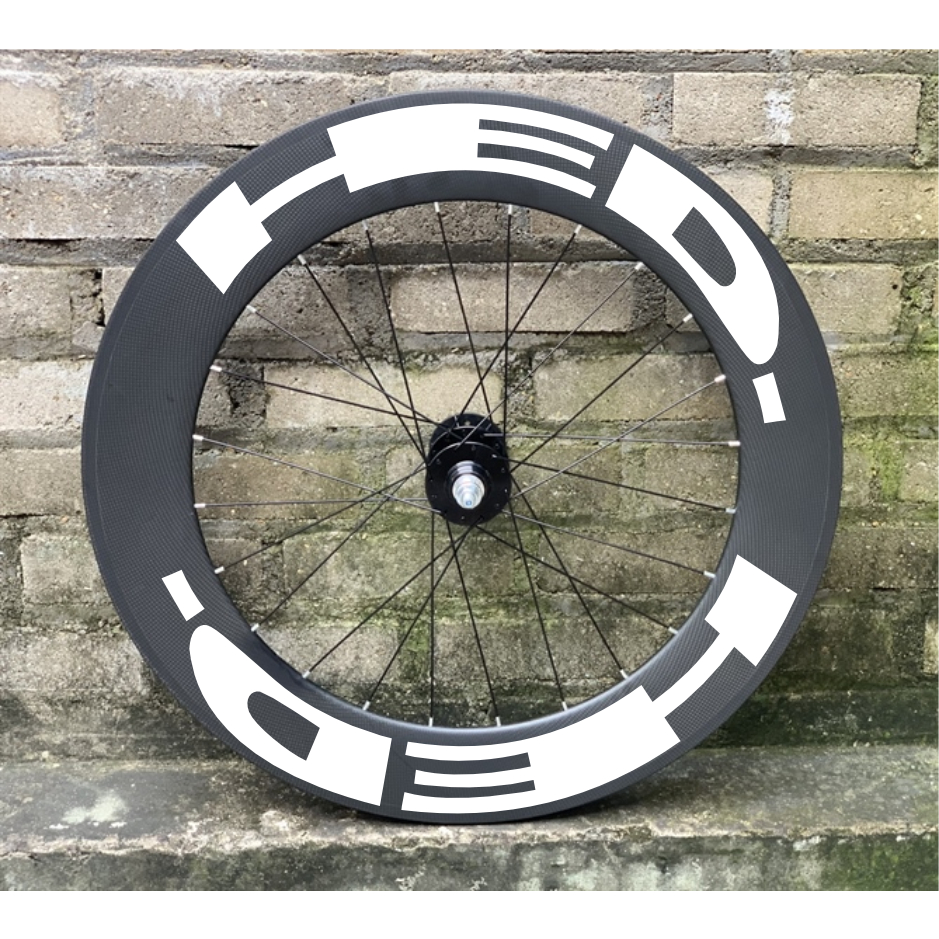 Hed stickers for Fixed Gear bicycle rims, 700c wheels, 3,4,5,6,7cm (Set ...