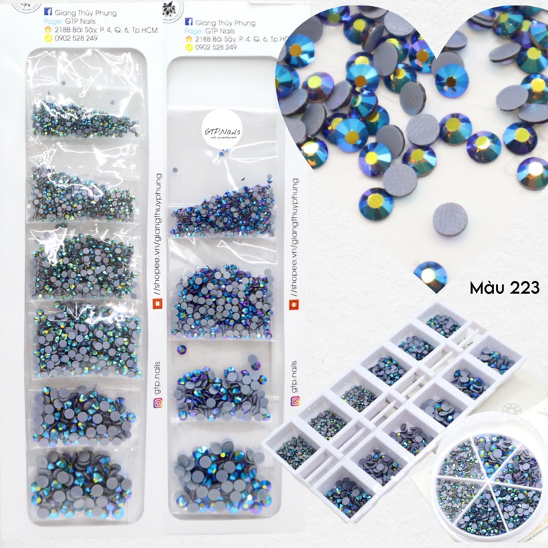 14 notched stone with mesh foot color 223 (YHB type A) | Shopee Singapore