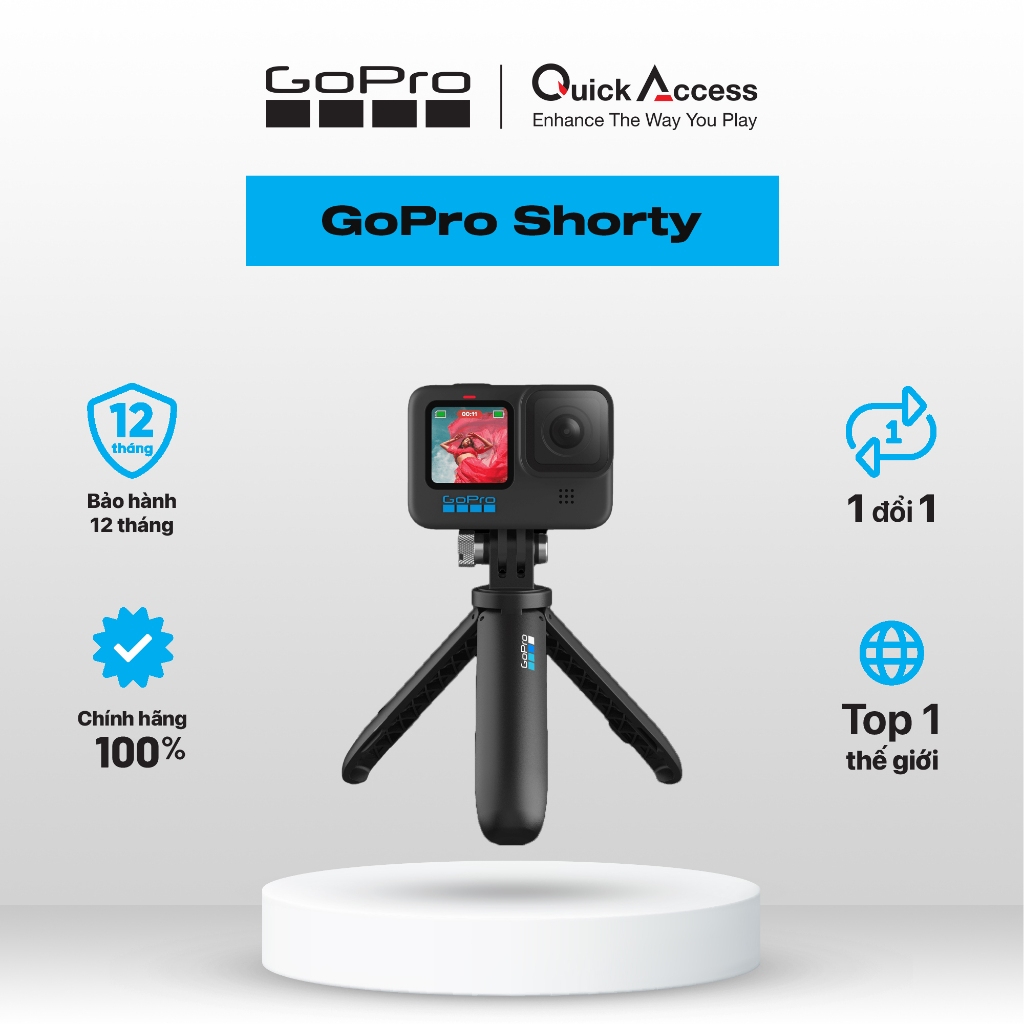 Gopro Shorty Stick (Mini Extension Pole + Tripod) - Genuine Product ...