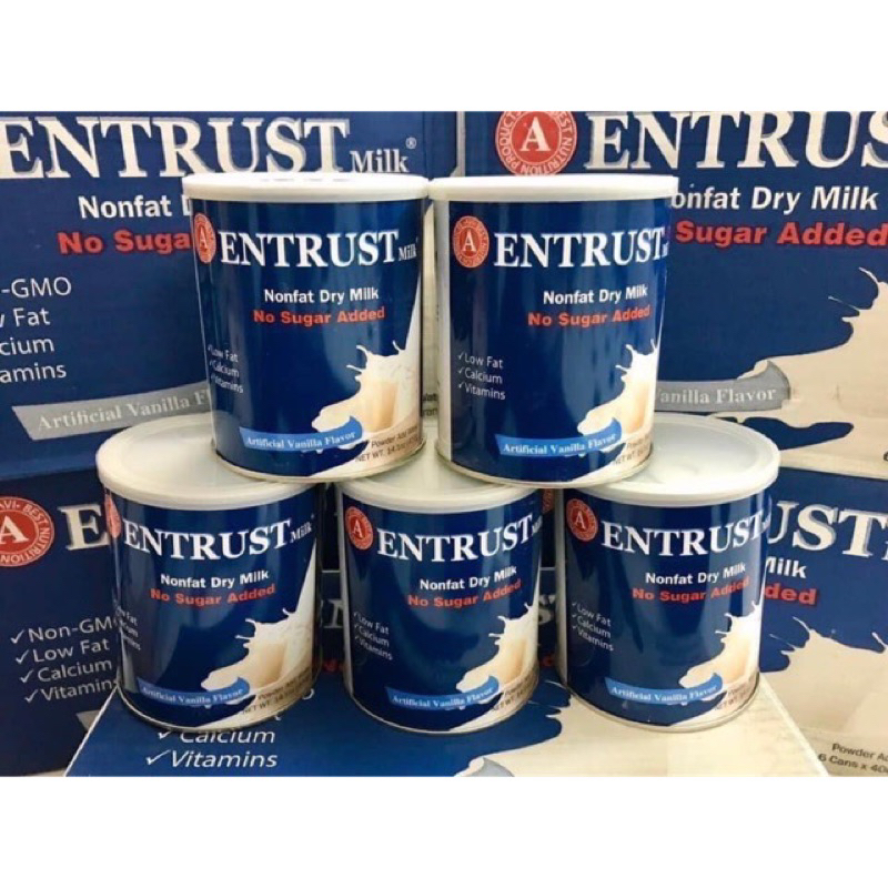 Entrust Milk powdered Milk 400g for diabetics - available in HCMC ...