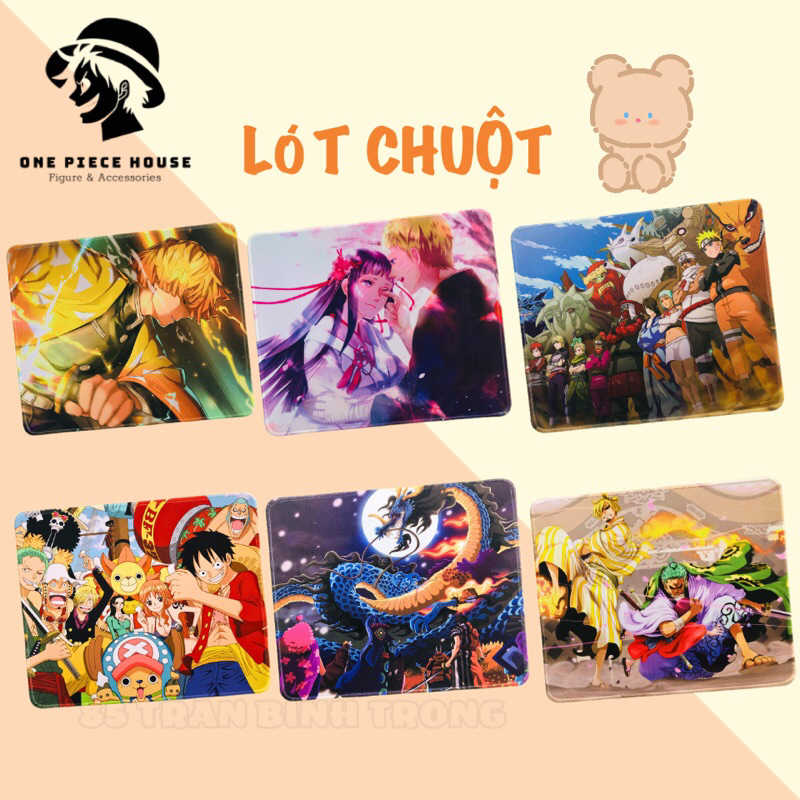 Anime mouse pad (OP, Naruto, KNY) | Shopee Singapore