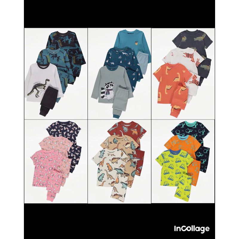 (G108) George UK thin cotton set (pyjama) | Shopee Singapore