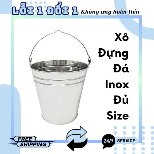 Stainless Steel Stone Bucket Full size From Small - 2L - 2.5 - 3L ...