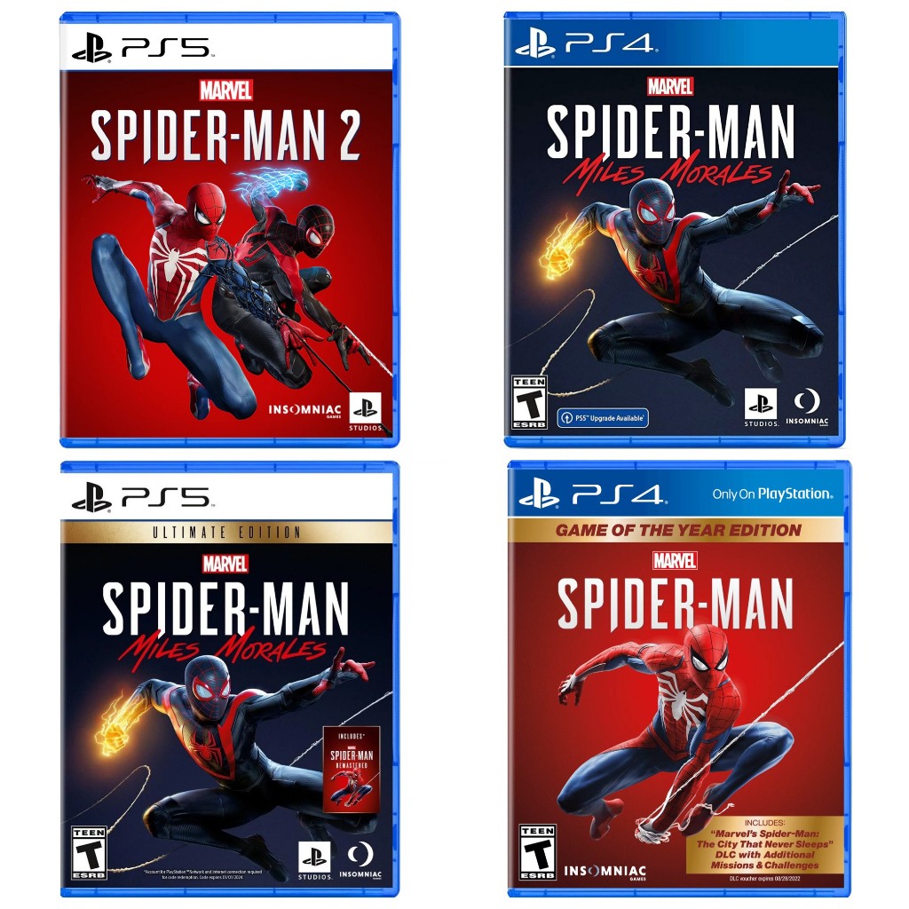 Ps5 / PS4 Game Disc: Marvel's Spider-Man Miles Morales Ultimate US ...