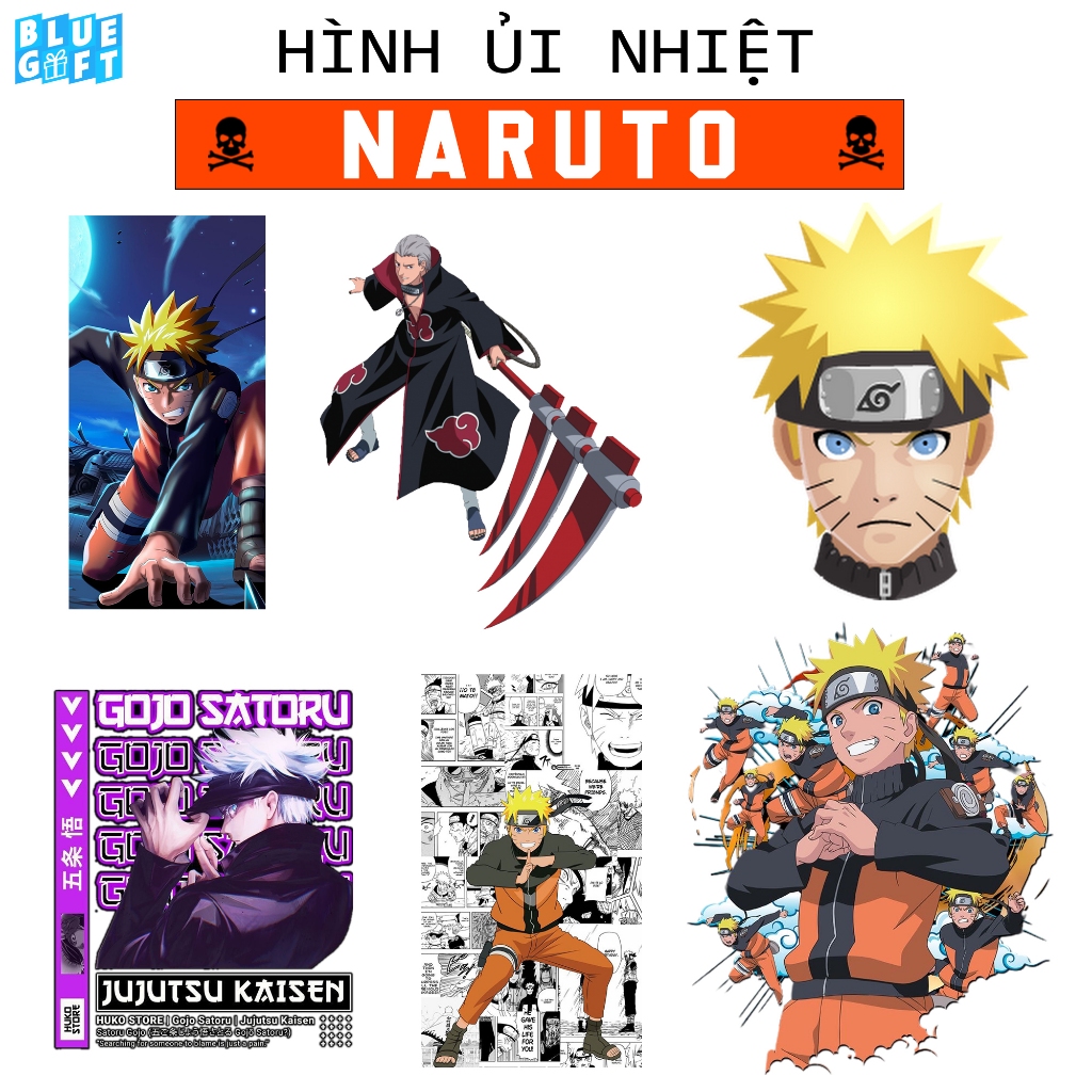 Naruto 38 ironed and heat pressed image | Shopee Singapore