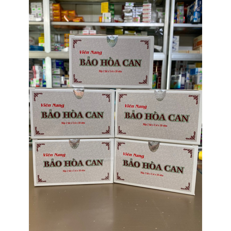 Capsules - Bao Hoa Can (lowers liver enzymes, rashes and itching ...