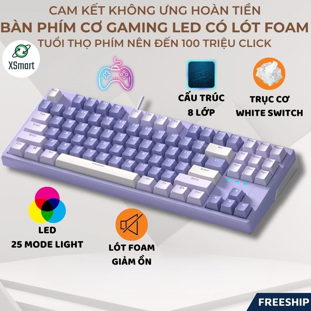 Mechanical X87 LED MECHANICAL Gaming Keyboard 25 Modes MECHANICAL Axis ...