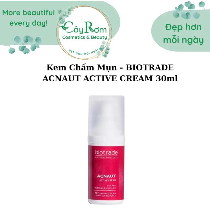 Acne CREAM - BIOTRADE ACNAUT ACTIVE CREAM | Shopee Singapore