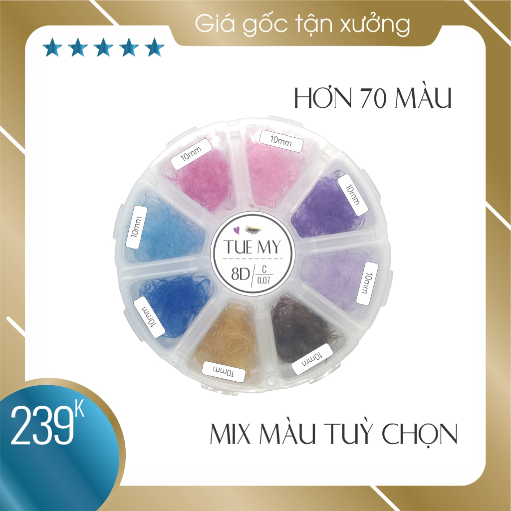 Mi fan 8D Mix Color (1200 fans) - inbox color to choose in order ...
