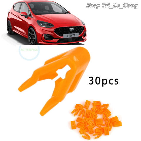 Ford Fiesta Everest plastic clip dashboard clock holder dashboard body ...
