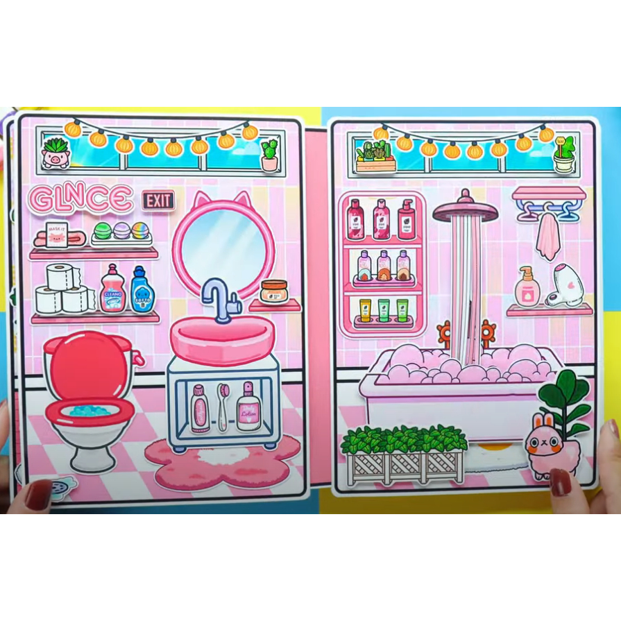 Y2k House, Paper doll House - Candyhome Paper | Shopee Singapore