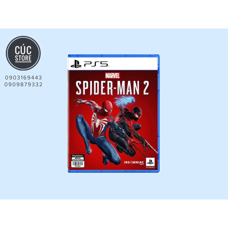 Ps5: Marvel's Spider-Man 2 game disc (available in Vietnamese) | Shopee ...