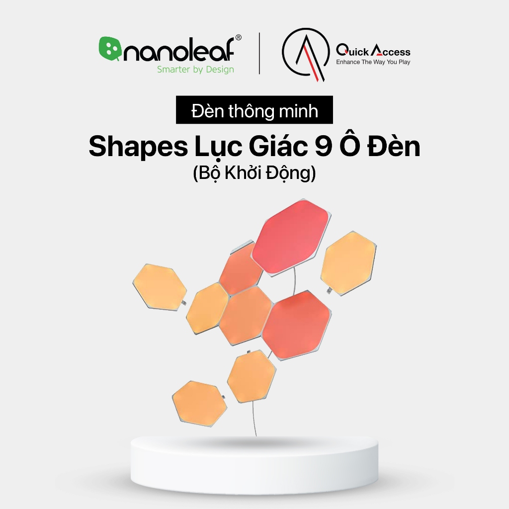 Nanoleaf Shapes Smart Light Hexagonal 9 Cells (Startup Set) - Genuine ...