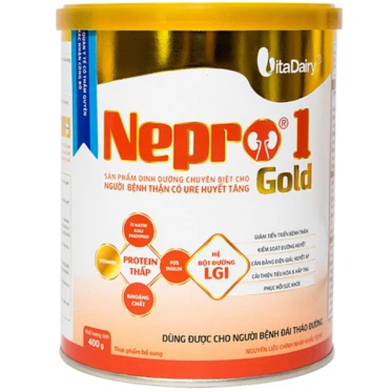 Nepro 1 Gold VitaDairy powdered milk provides nutrition for people with ...