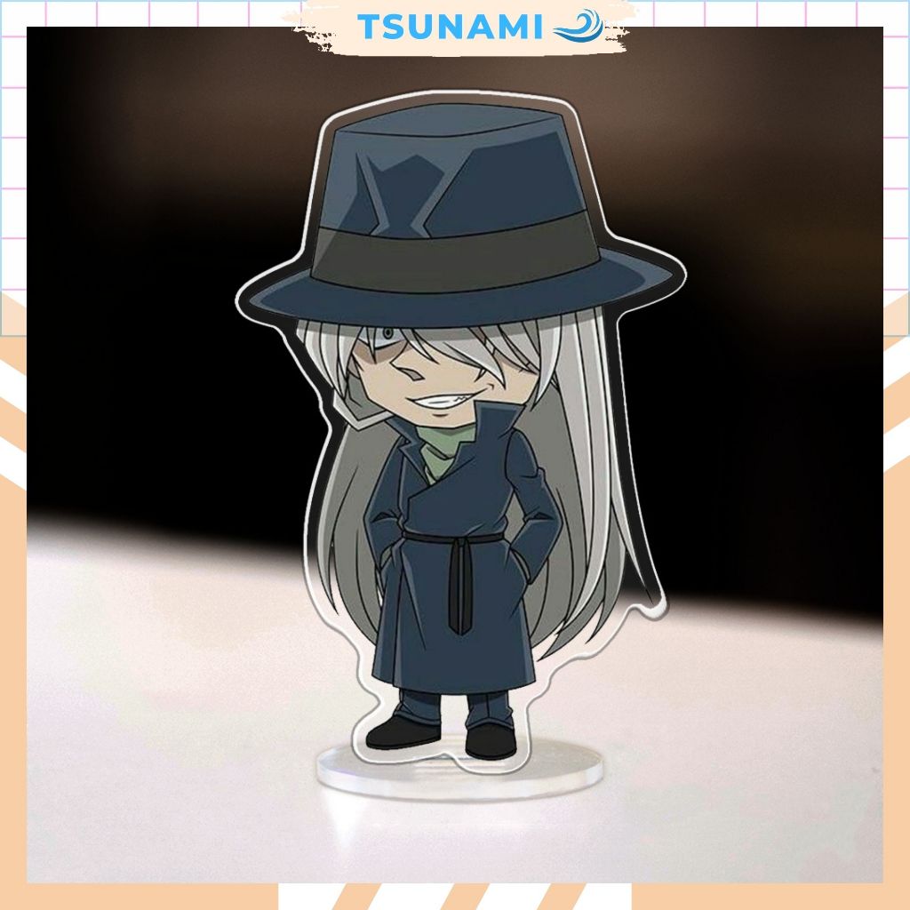 Acrylic standee model Anime Chibi Detective Conan Shinichi Ran designed ...