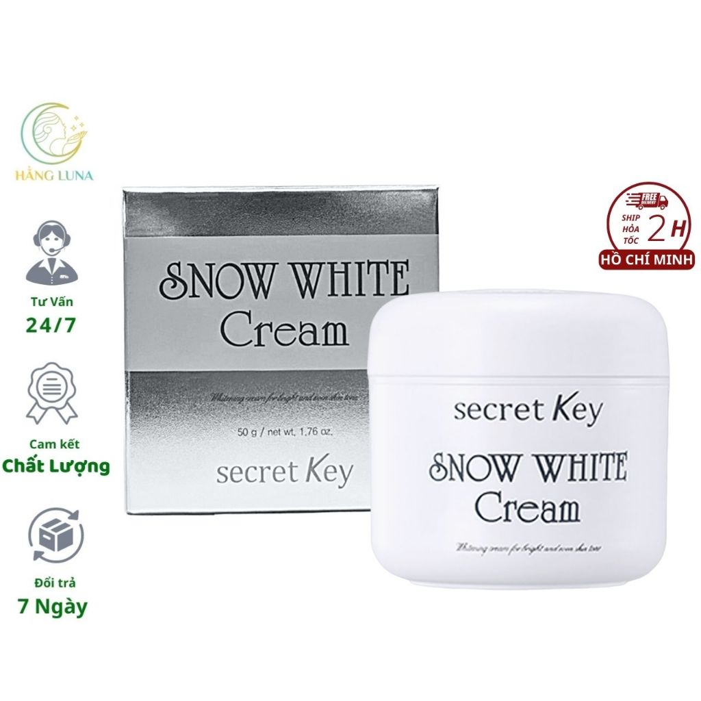 Secret Key Snow White Skin Brightening Cream 50g Korean Snow White ...