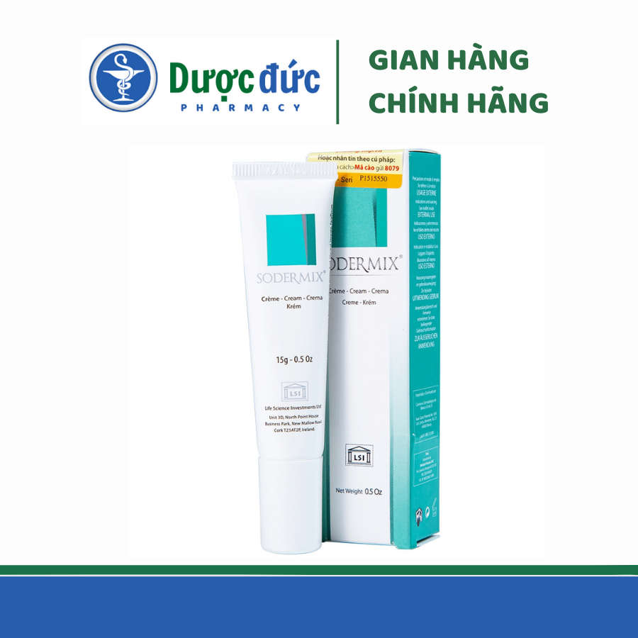 Sodermix Cream 15g Used for keloid scars, hypertrophic scars, eczema ...