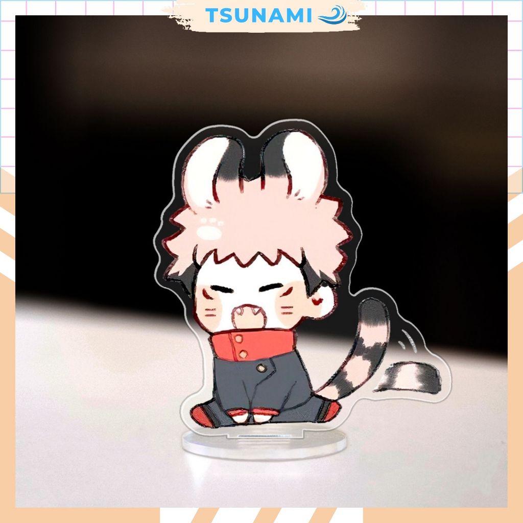 Jujutsu kaisen chibi anime war spell standee model manga chibi free ...