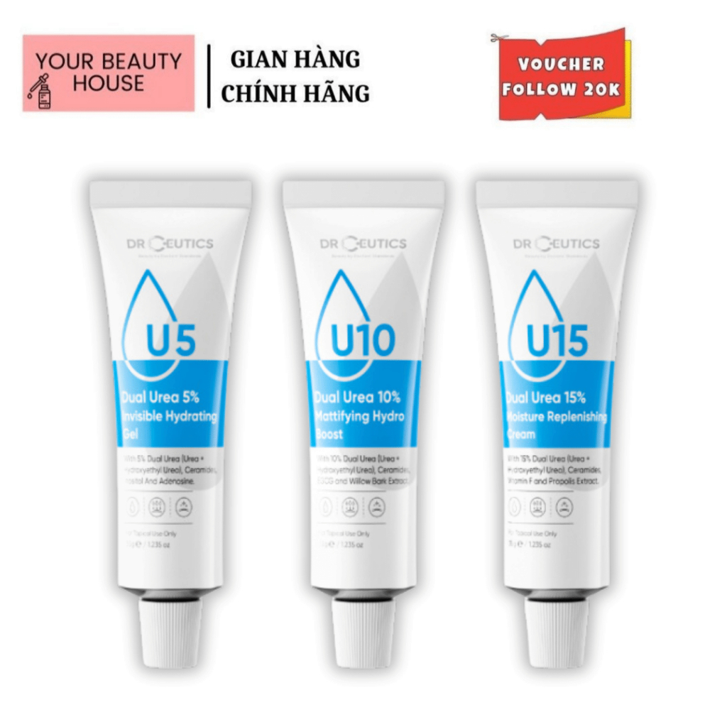 [DrCeutics] Drceutics Dual Urea Deep Moisturizing Cream - 35g | Shopee ...