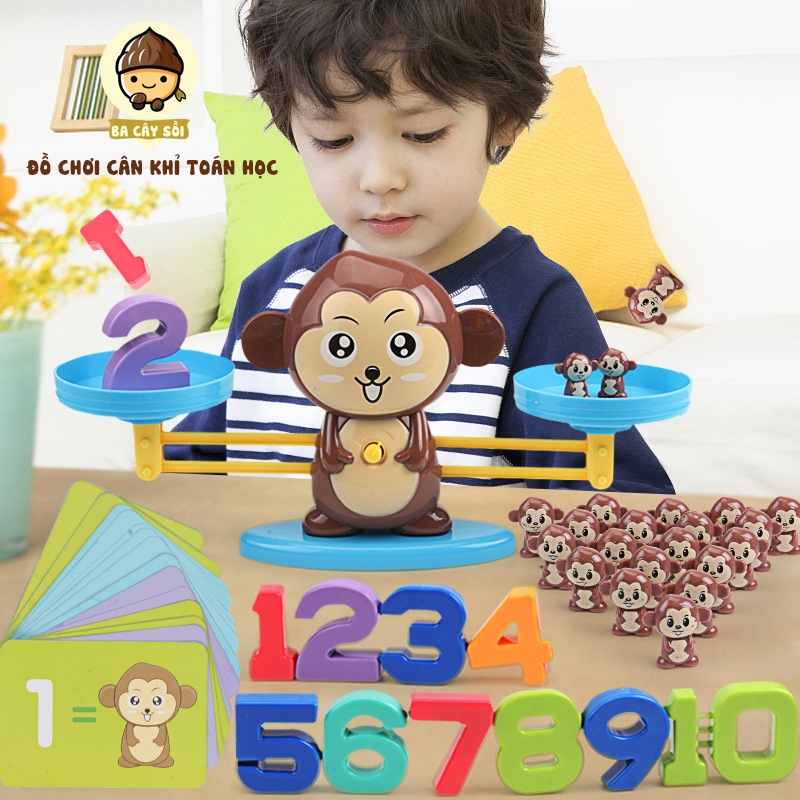 Monkey Balance smart balanced math Monkey scale toy for children to ...