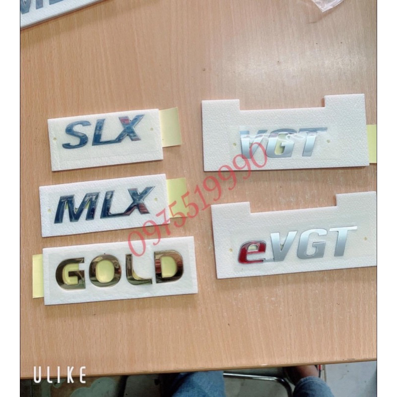 Auxiliary letters Mlx, slx, vgt, evgt of hyundai santafe | Shopee Singapore