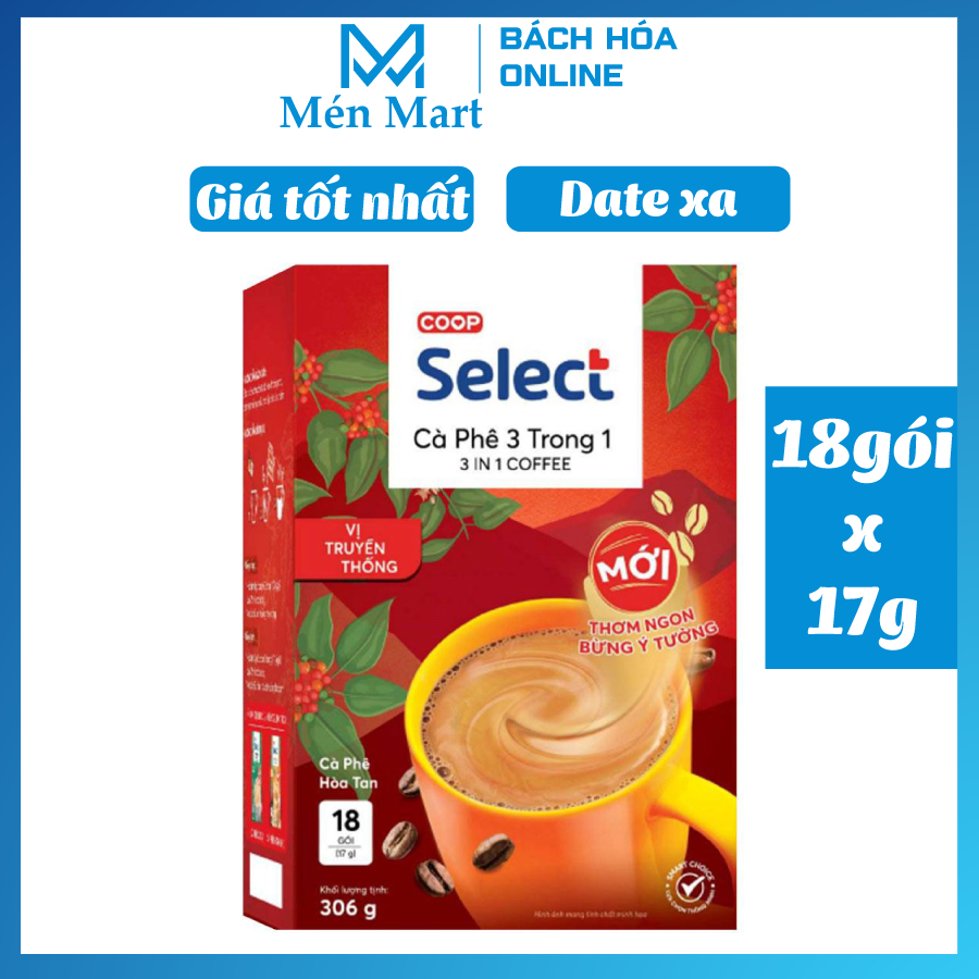 Coop Select 3in1 coffee 18 packs x 17g | Shopee Singapore