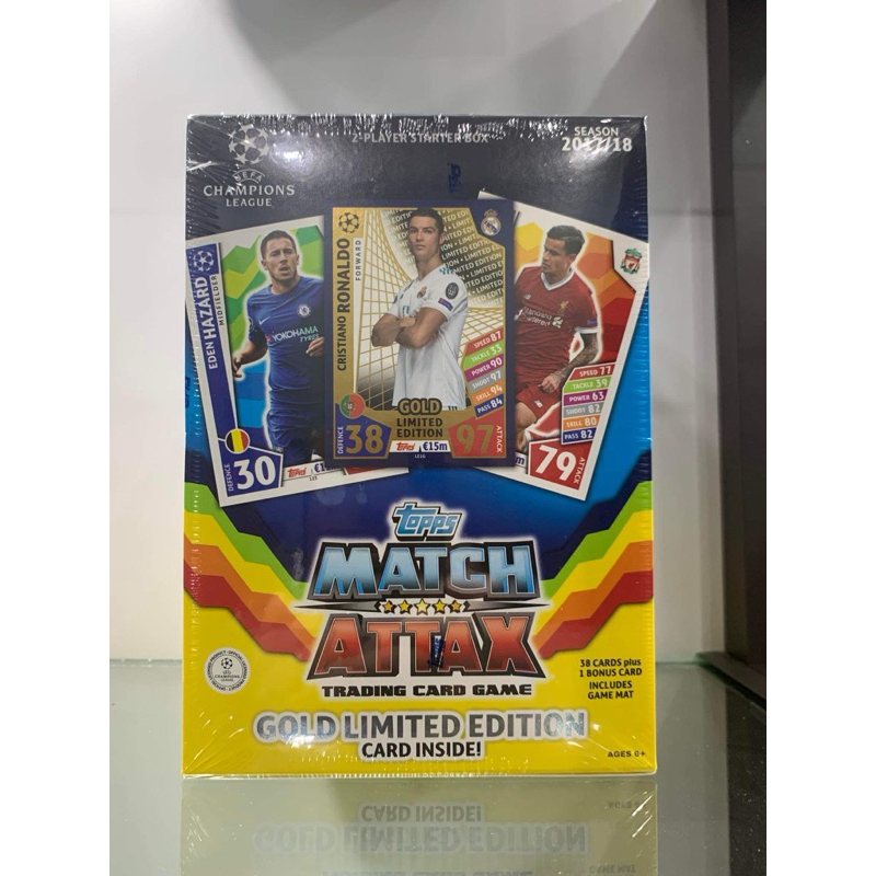 Match ATTAX 2017/18 RONALDO STATER BOX (RARE ITEM) | Shopee Singapore