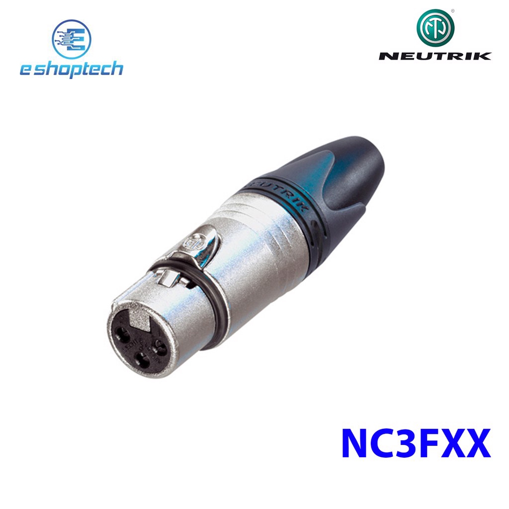 Neutrik NC3FXX 3-pin CANNON jack – Genuine product | Shopee Singapore