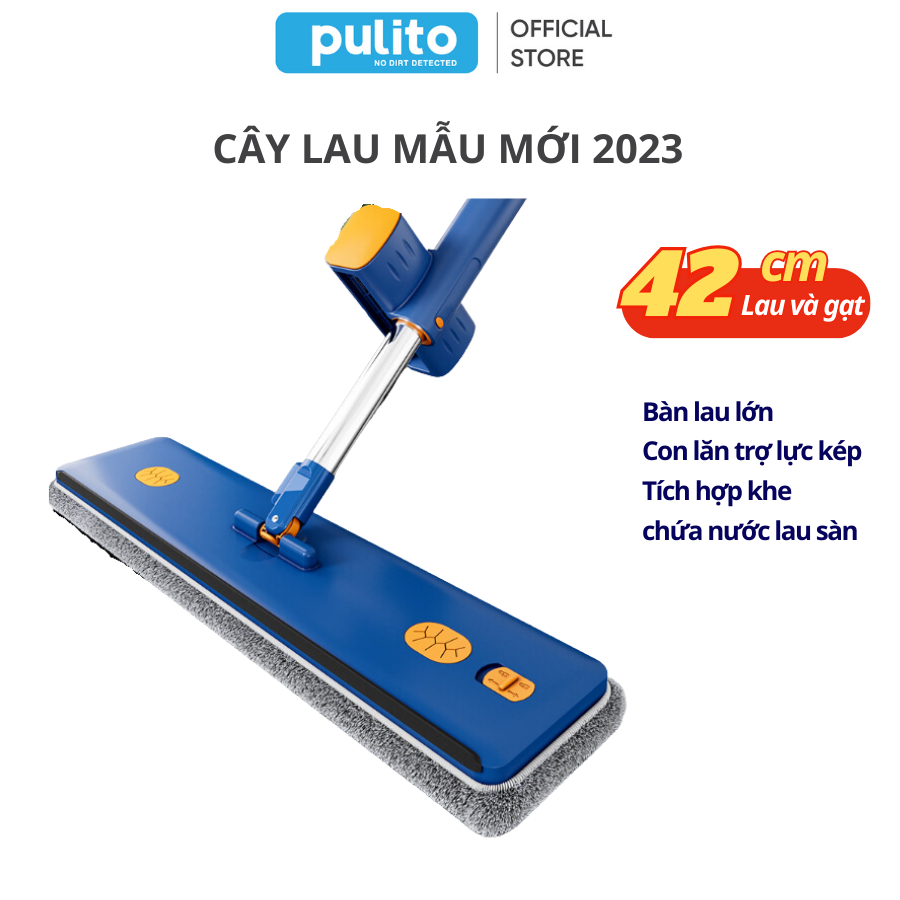 Pulito 3210 360 degree rotating self-wringing mop - Large mop table ...