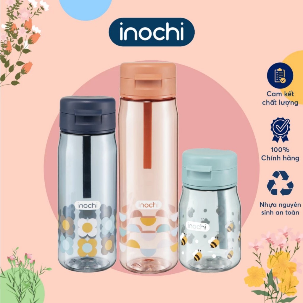[ Inochi.store ] Genuine Inochi Kita Fami 350/500/700ml water bottle ...