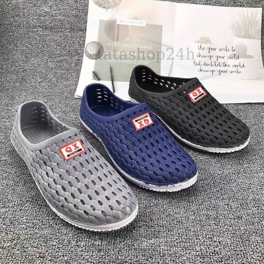 Plastic Shoes, Plastic Shoes with Honeycomb Holes for Rain and Sun ...