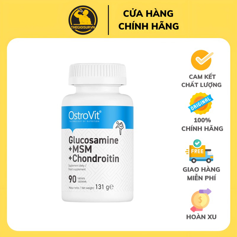 Ostrovit Glucosamine supports bones, joints and ligaments | Shopee ...