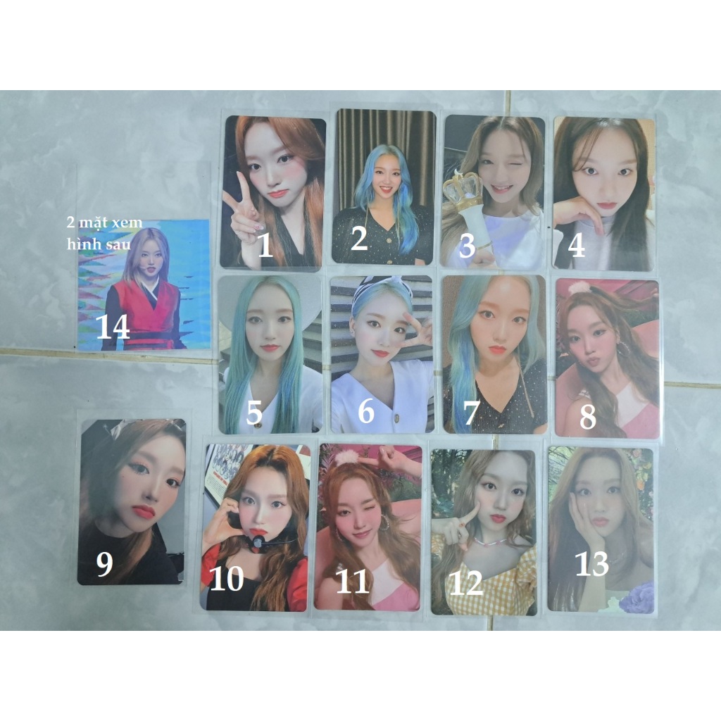 Moona GOWON PARK CHAEWON Lossemble ASSEMBLE Genuine Corner BO CARD ...