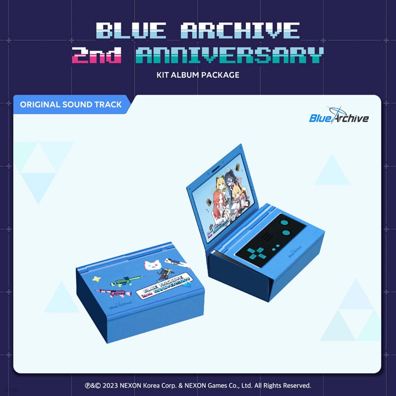 [PRE-ORDER] Genuine Blue Archive 2nd Anniversary O.S.T photo set (KIT ...