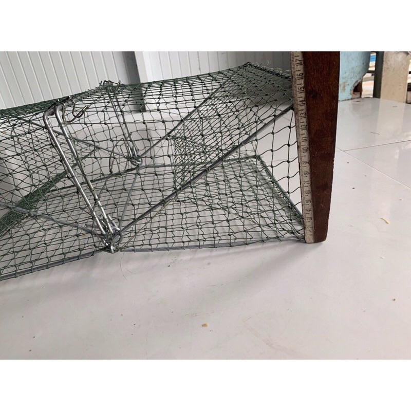 Three-notched copper crab cage of all kinds of small crabs with mesh ...