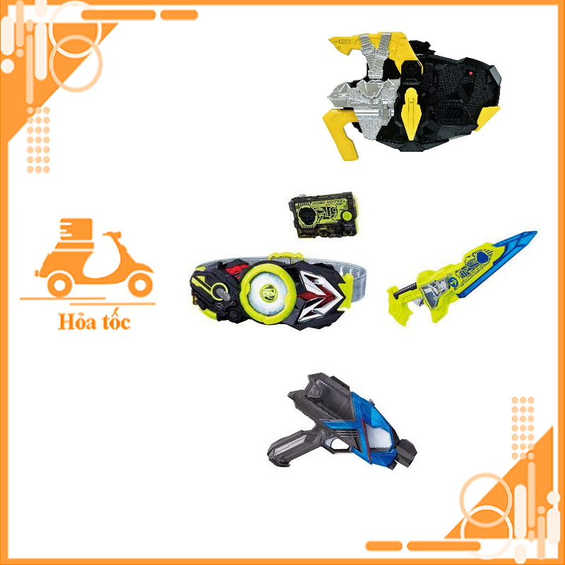 Toy DX Hiden Zero-One Driver - DX Progress Hopper Blade - DX Aims ...