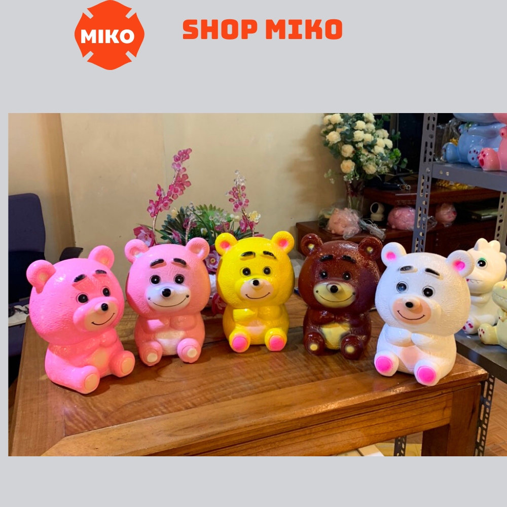 Lotso Strawberry Bear Saving Earth Piggy Bank size to 25x16x18 cm MIKO ...