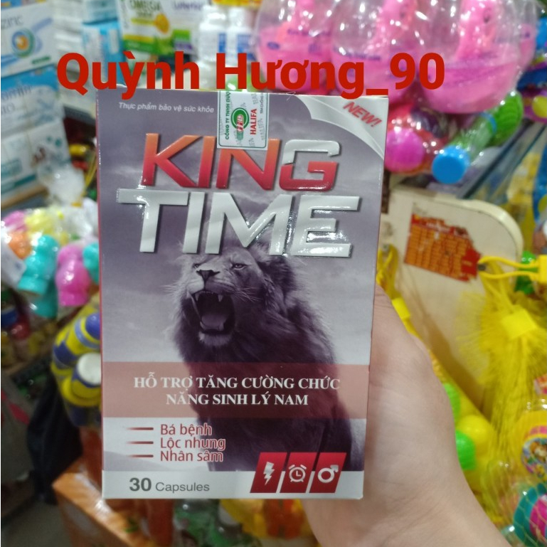 King TIME pills box of 30 pills helps improve physiological weakness ...
