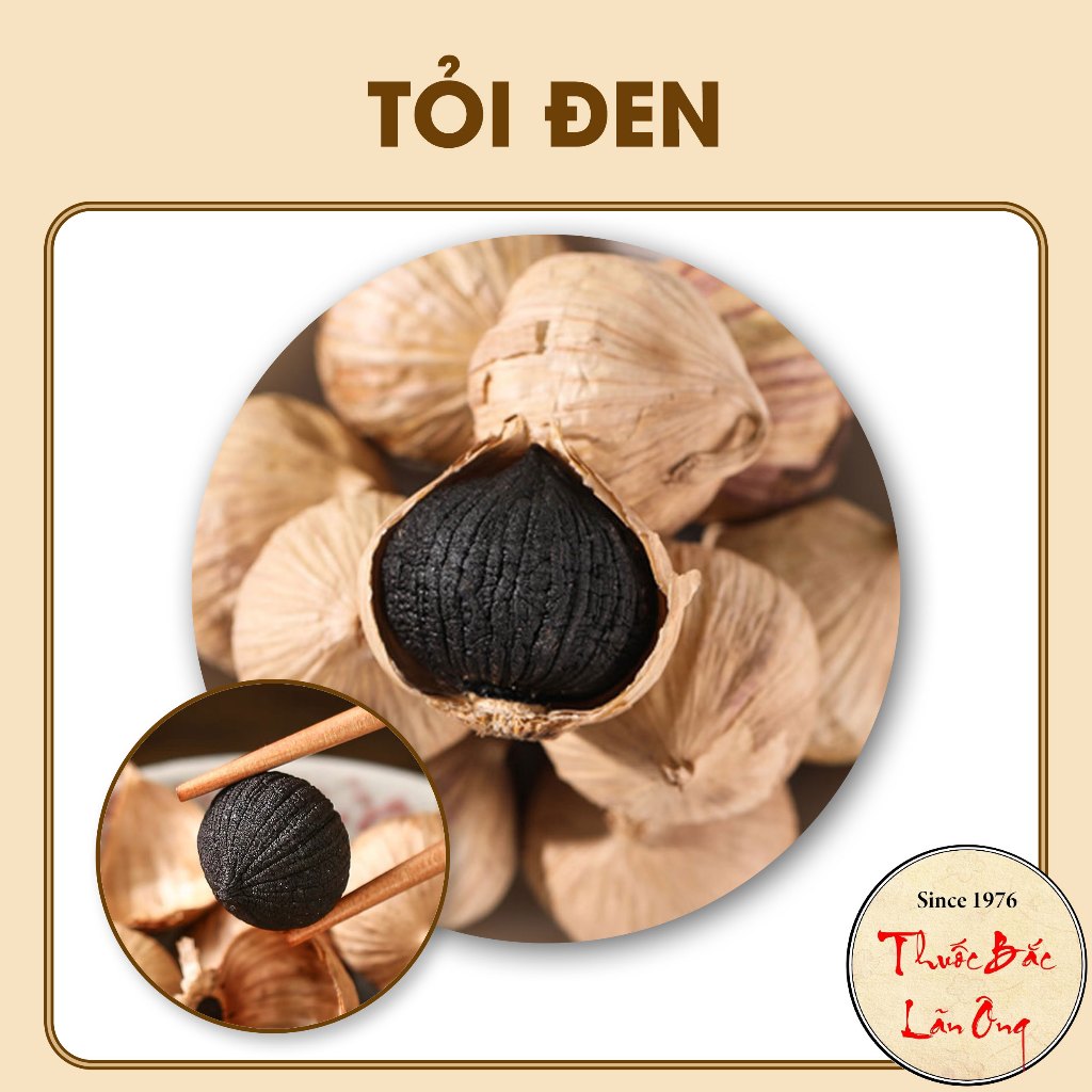 Lonely black garlic 500g, naturally fermented grade 1 garlic, sticky, sweet - Lan Ong | Shopee ...