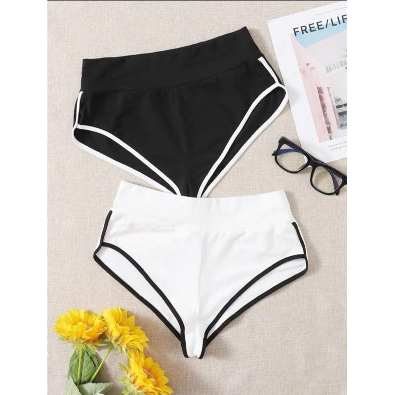 Booty shorts, body-hugging shape. ️ shorts for women | Shopee Singapore